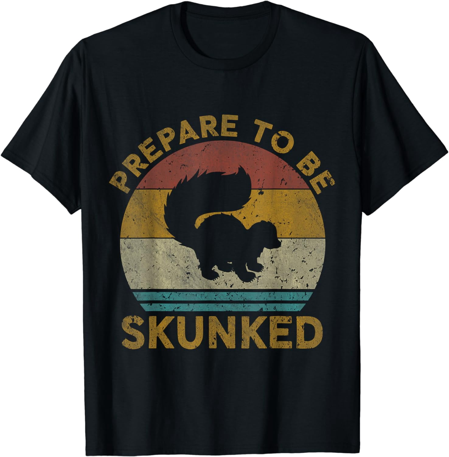 Prepare To Be Skunked Cribbage Lovers Vintage Cribbage Game T-Shirt ...