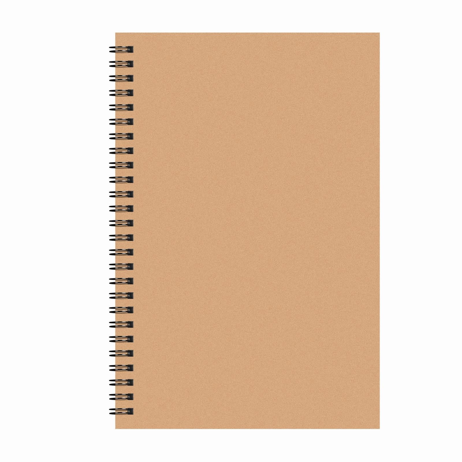 Preplabs Soft Cover Brown Notebook & Kraft Paper Sketch Journal - A5 ...
