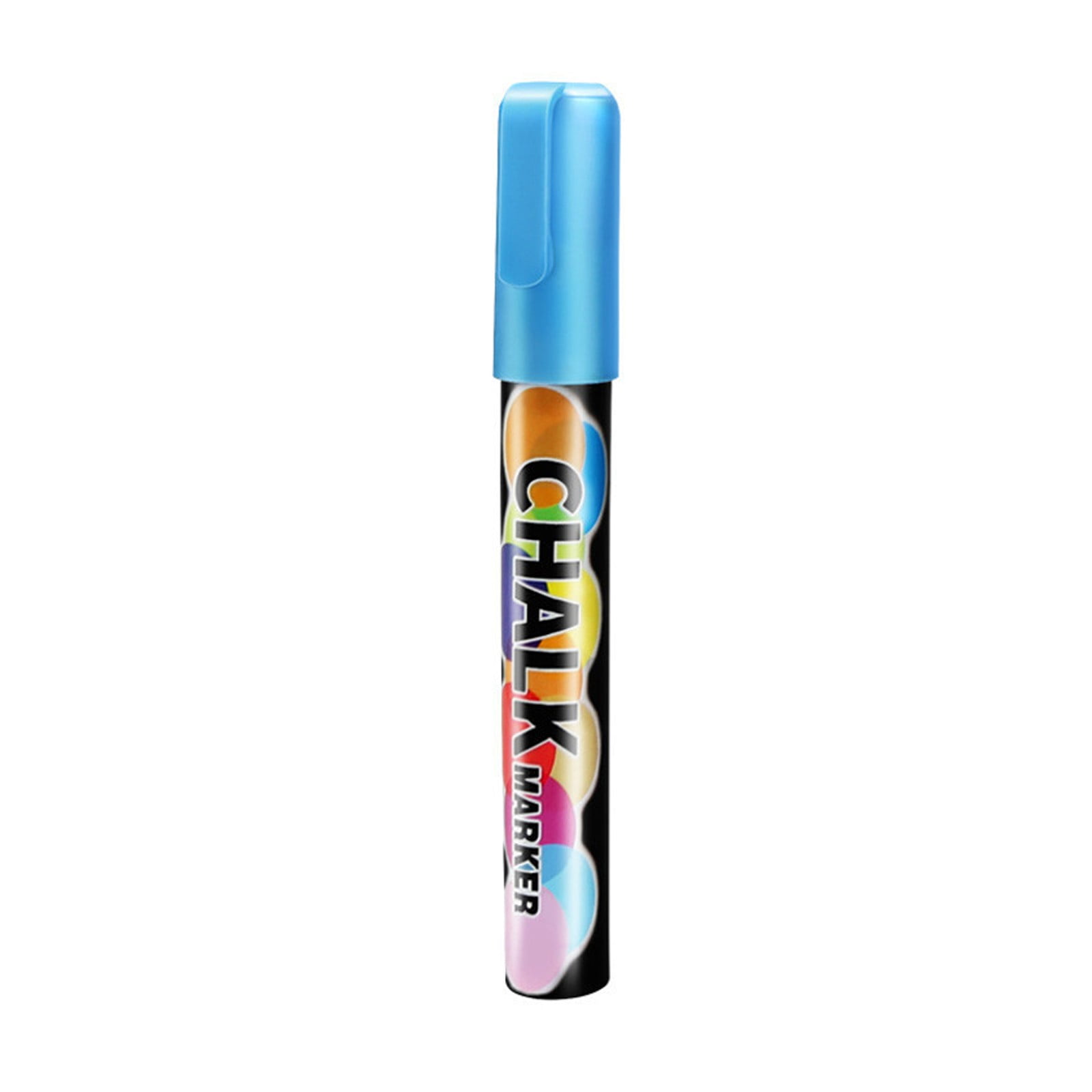 Preplabs Erasable Liquid Chalk Marker & Wet Wipe Chalkboard Pen - 6mm ...