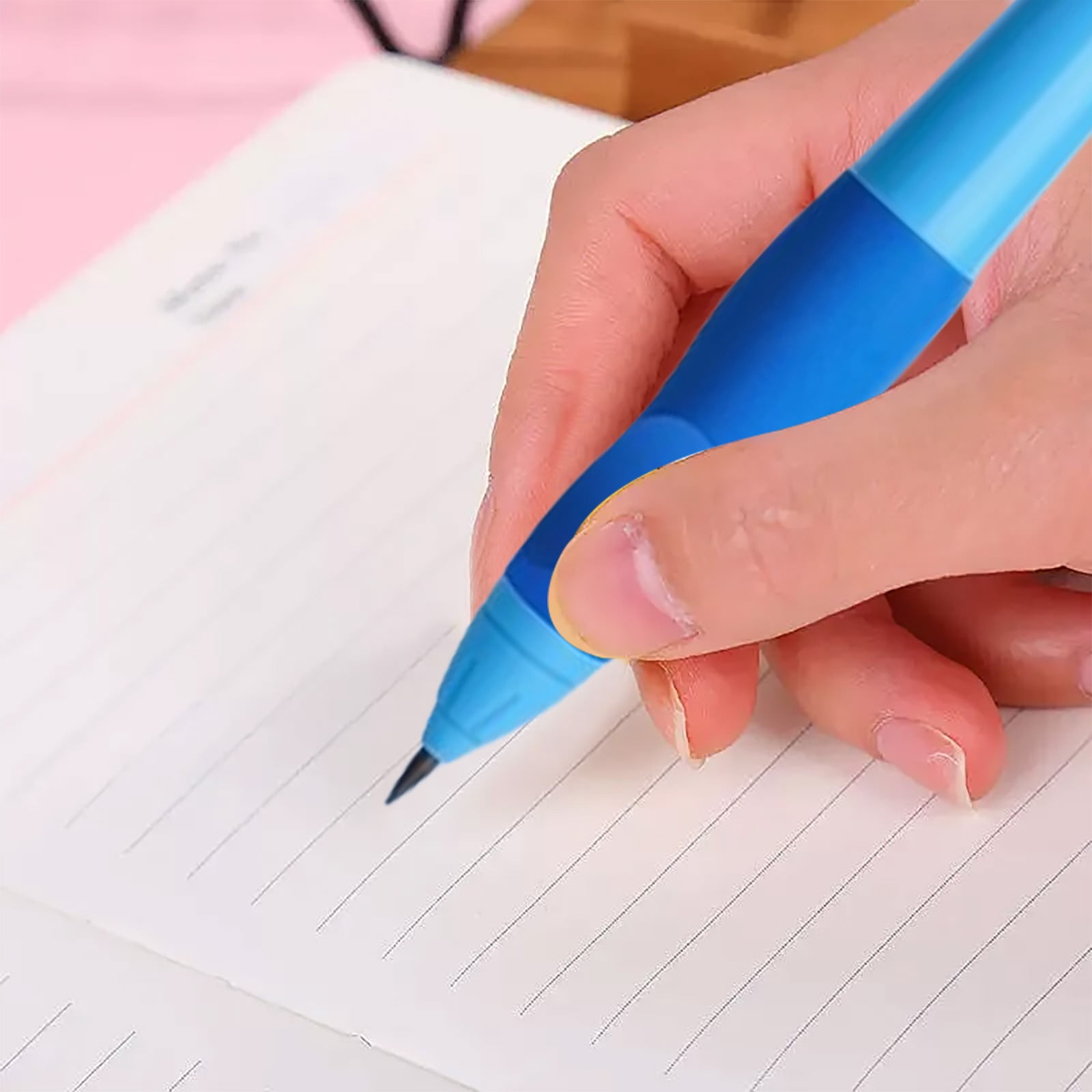 Preplabs Ergonomic Mechanical Pencil with Comfort Grip, Smudge-Proof ...