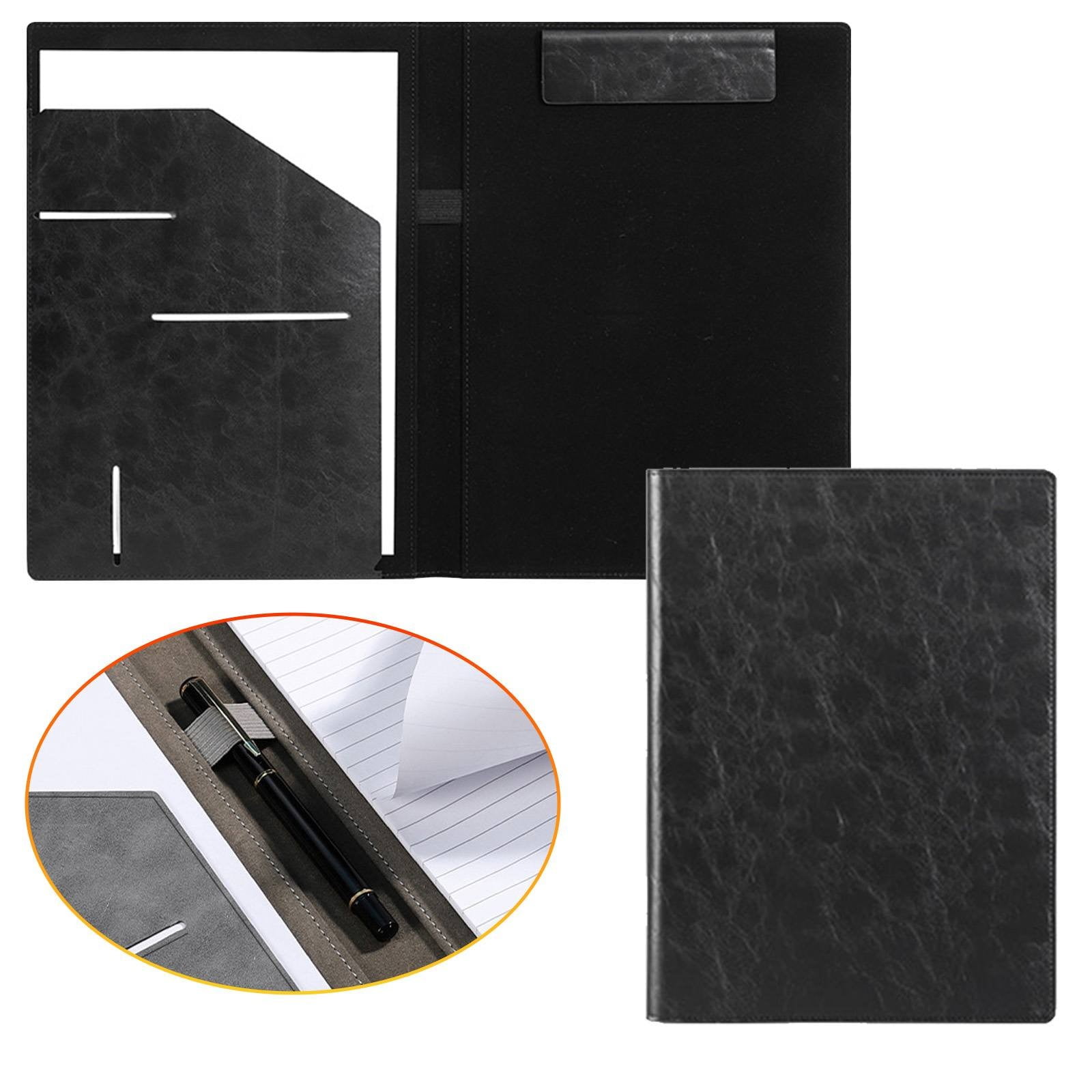 Preplabs Magnetic Faux Leather Portfolio - Professional Resume Folder ...