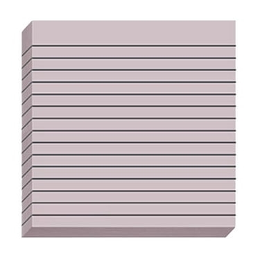 Better Office Products Large Lined Sticky Notes, 4x6, 10 Pack, Bright ...