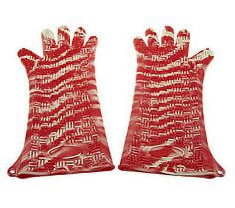 Prepology Set of 2 Extra Long Silicone Gloves For Cooking - Walmart.com