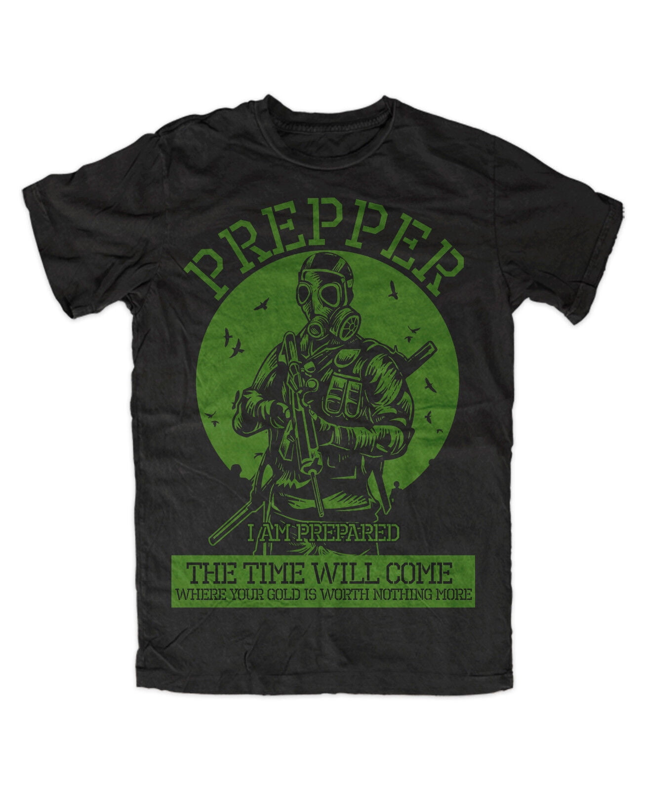 Prepper T-Shirt Apokalypse,Survival,Schutz,Katastrophe,Krise,Zombie ...