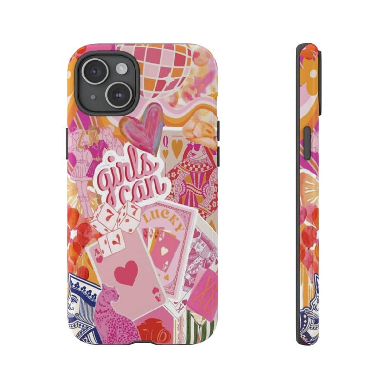 Preppy Aesthetic Coastal Cowgirl Collage Heavy-Duty Protective Case for ...