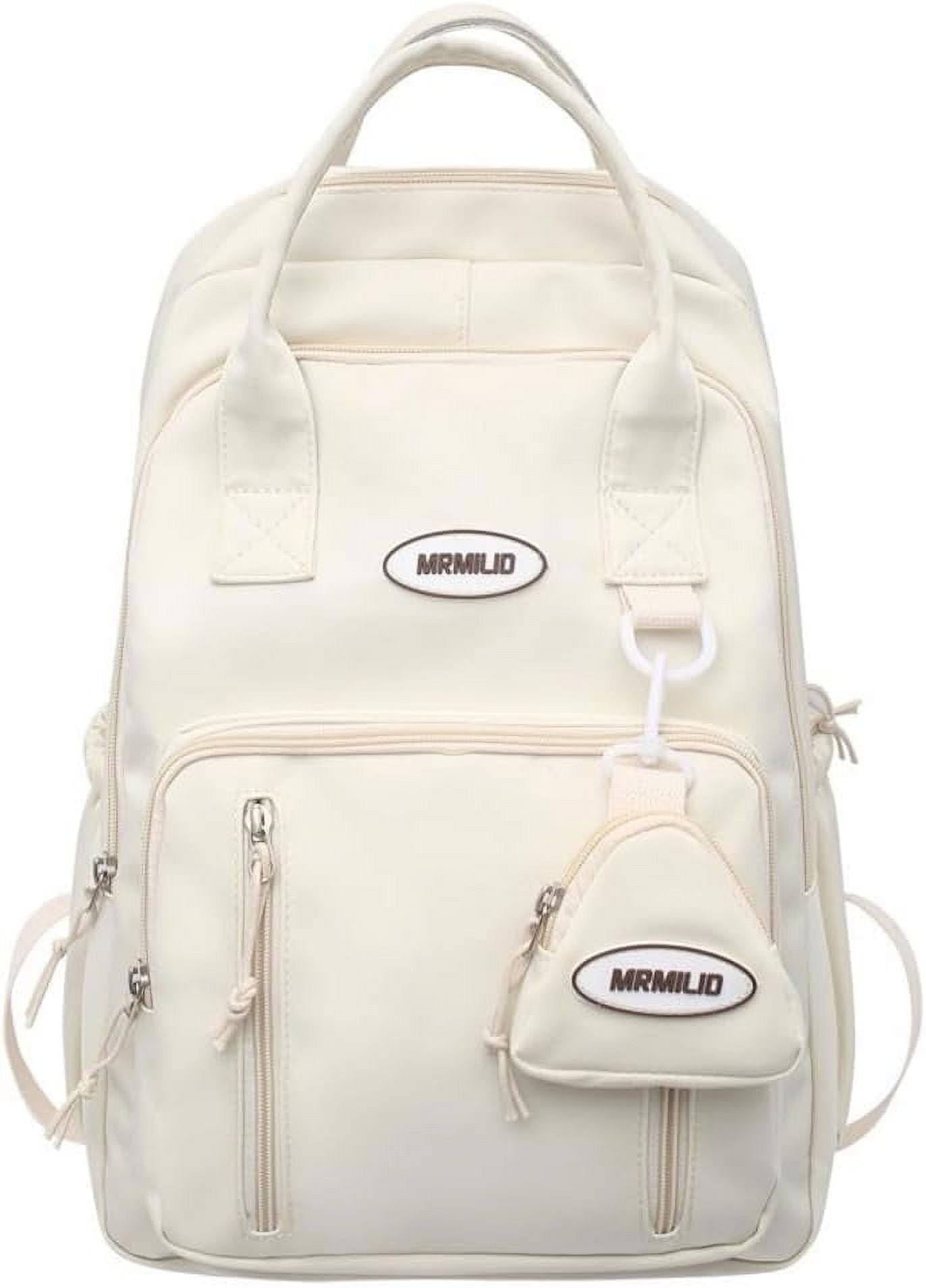 Preppy Backpack with Purse Cute Vintage Aesthetic Backpack Double ...
