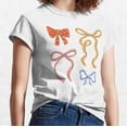 Preppy Bow Pattern Classic T-shirt - Walmart.com