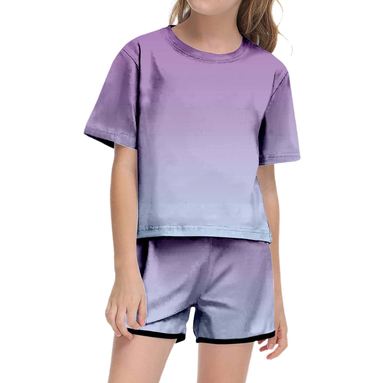 Preppy Clothes Toddler 2 Pcs Tie Dye Loungewear Set Tie Dye Outfits ...