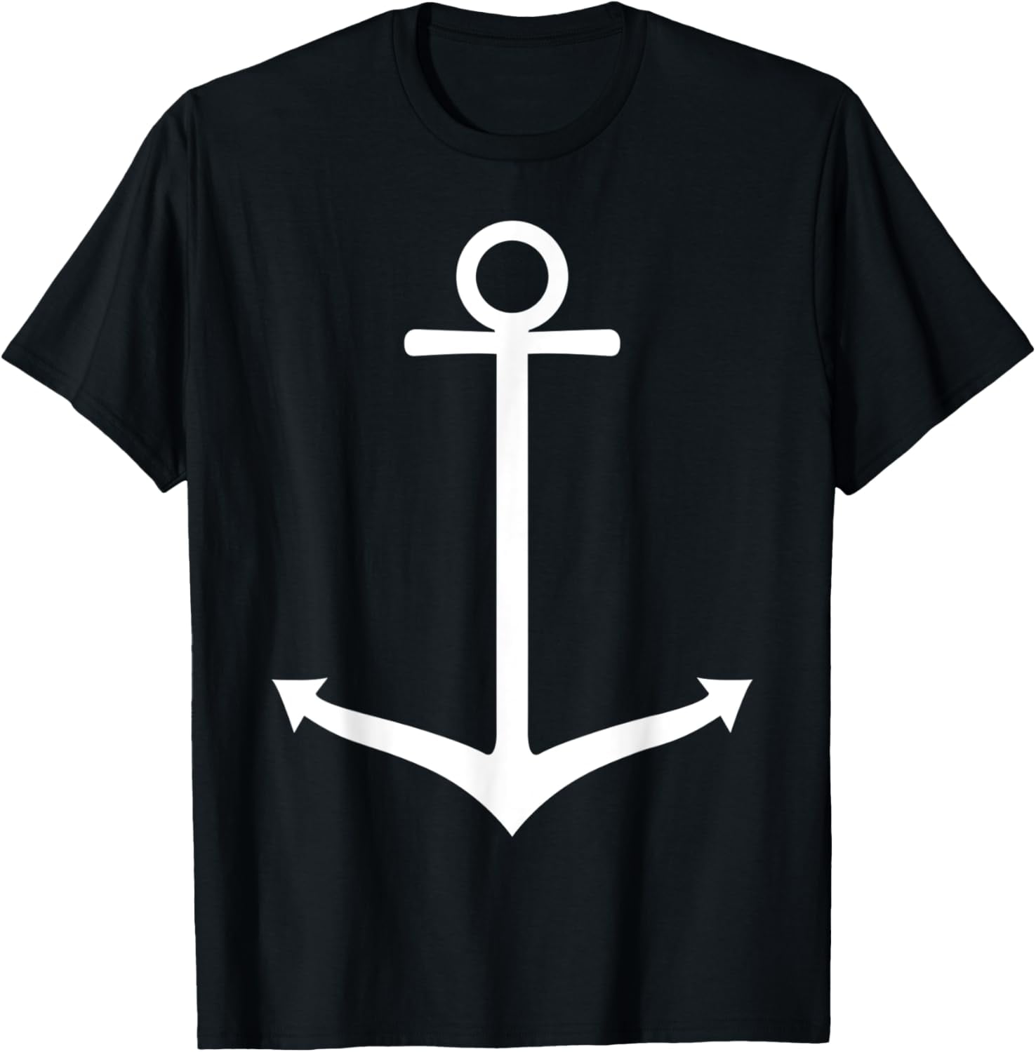Preppy Nautical Anchor Gifts for Sailors Boaters & Yachting T-Shirt ...