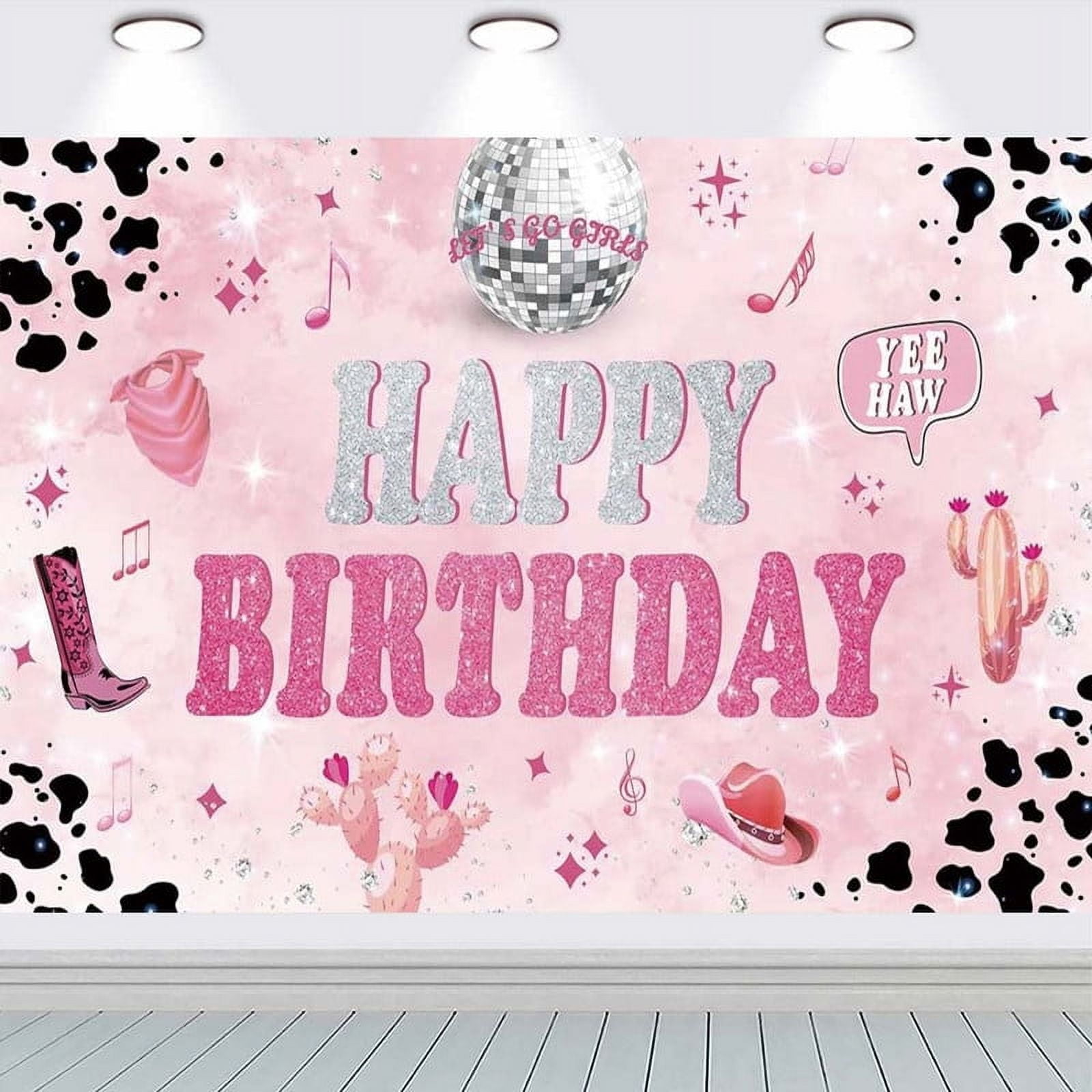 Preppy Party Supplies Backdrop Banner Poster Birthday Decorations ...