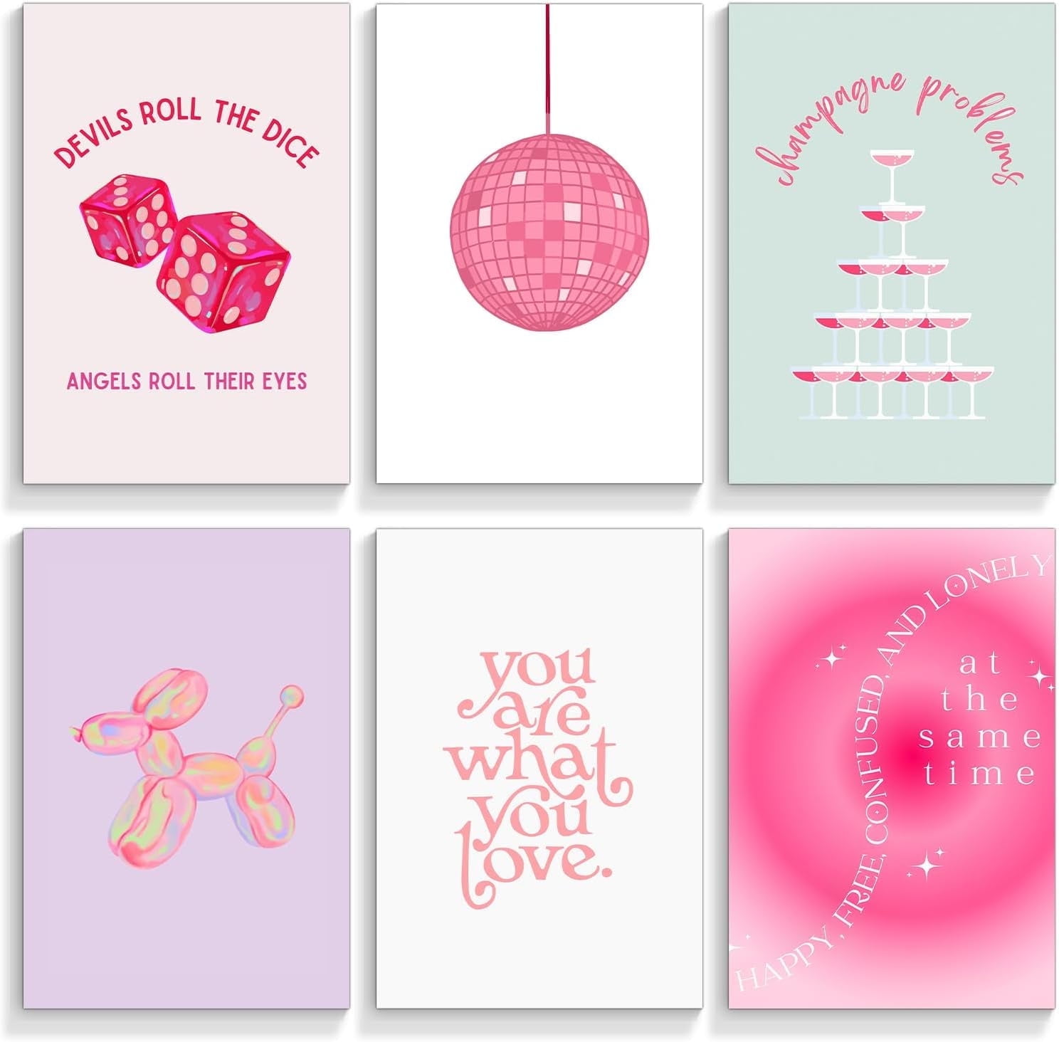 Preppy Posters for Room Aesthetic, 8x10in Folklore Taylor Affirmations ...