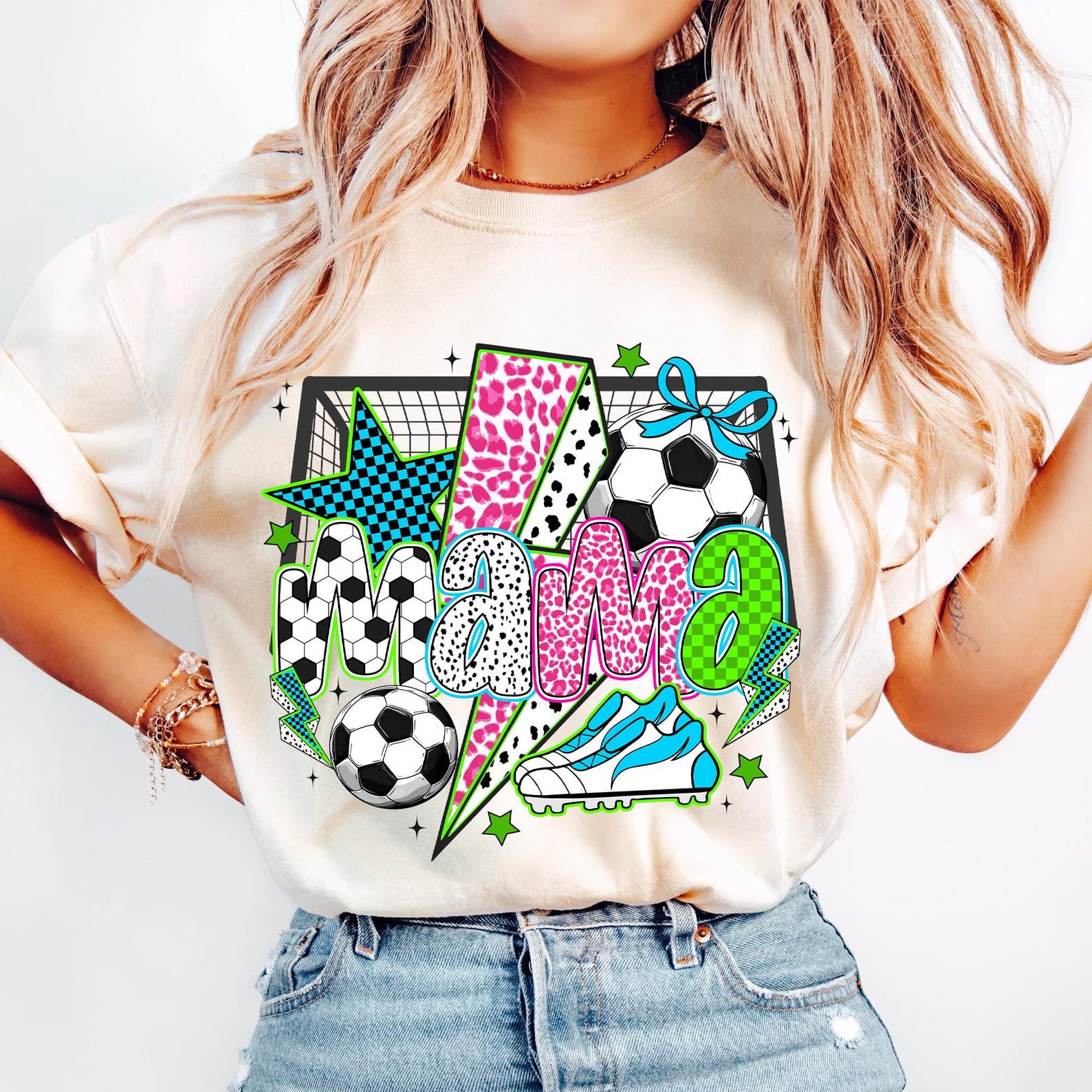 Preppy Soccer Shirt, Soccer Mama Shirt, Game Day Soccer Shirt, Soccer ...