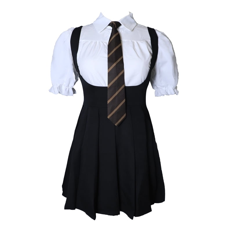 Preppy Style Dress Sets Women Slim Jk Outfits Sweet Kawaii Harajuku ...