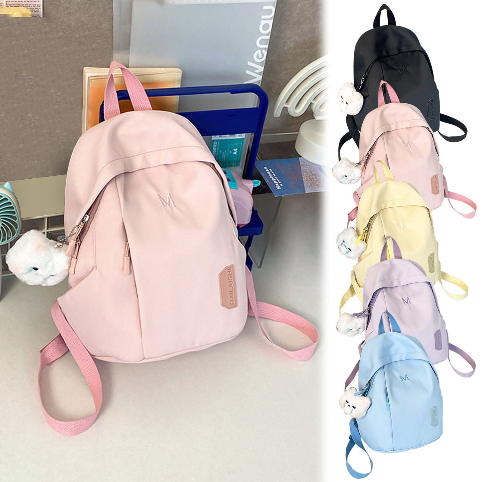 Preppy Style Women Backpack, Small bag Travel Mini Backpack, All ...