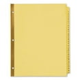 Preprinted Laminated Tab Dividers W/gold Reinforced Binding Edge, 31 ...