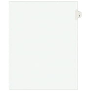 Expanding Pocket Index Dividers, 8-Tab, 11 X 8.5, Assorted, 1 Set/pack ...
