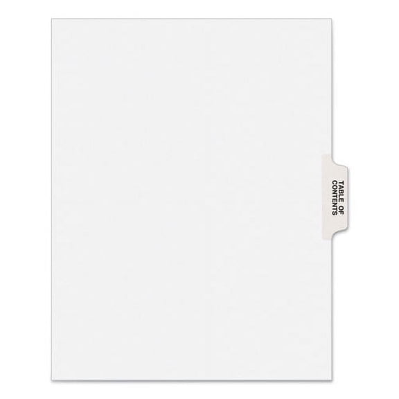 Avery Avery-Style Legal Exhibit Side Tab Divider, Title: 1-10, Letter ...