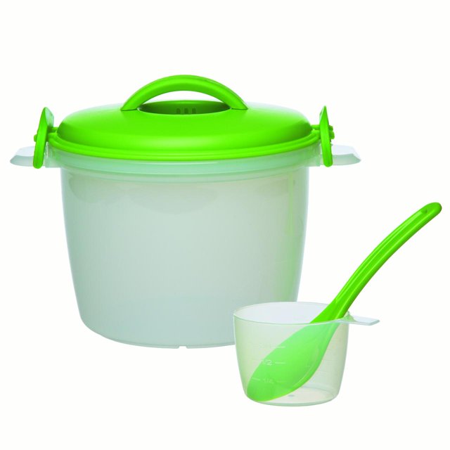 Prepsolutions Rice Cooker Set (3 Pieces), Clear and Green - Walmart.com