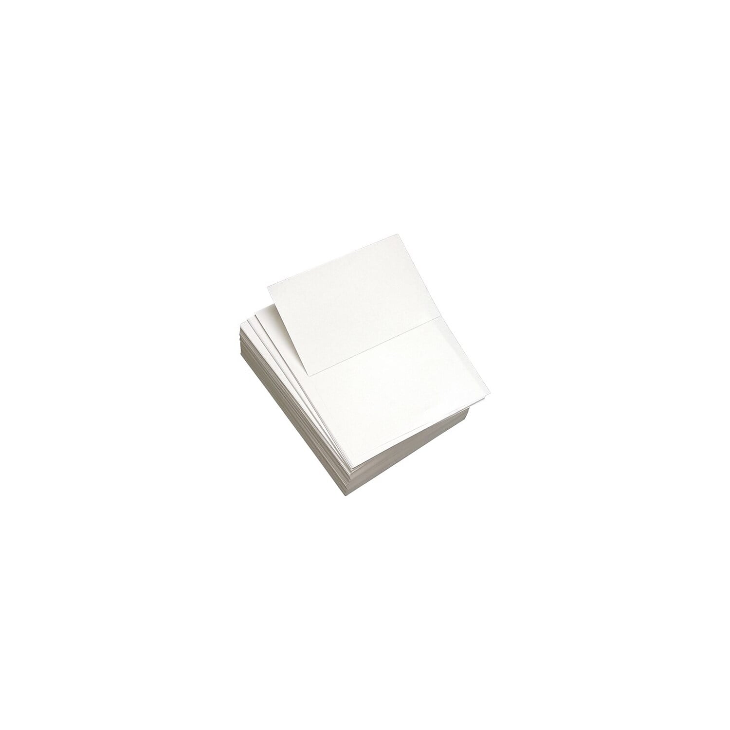 Prepunched Paper 5 1/2 " From Bottom Alliance Laser Cut Sheet 8.5" x 11 ...