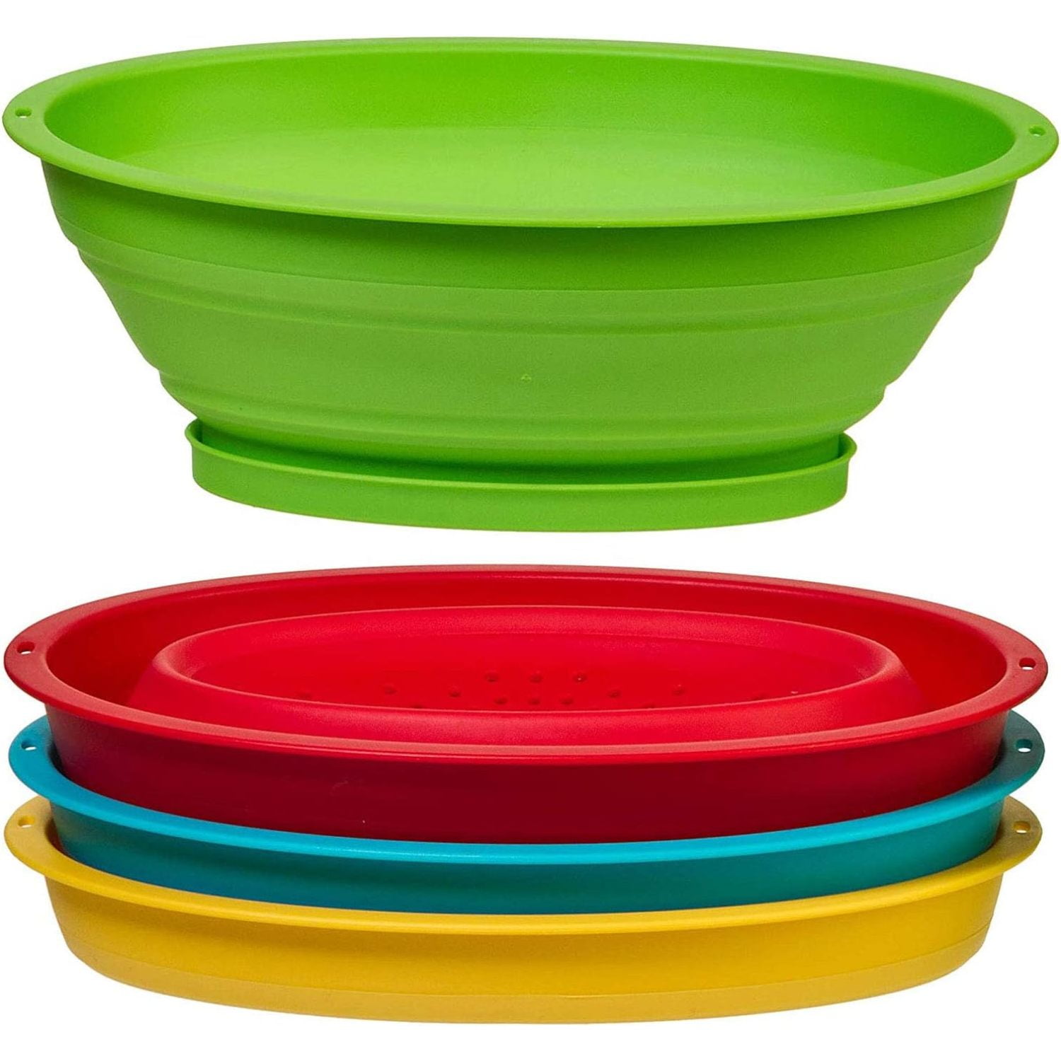 Prepworks Collapsible Mini Small Compact Multi Colored Fruit Vegetable ...