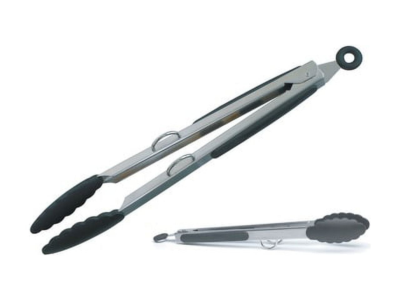 Prepworks Nylon and Stainless Steel Drip-Less Tongs - Walmart.com