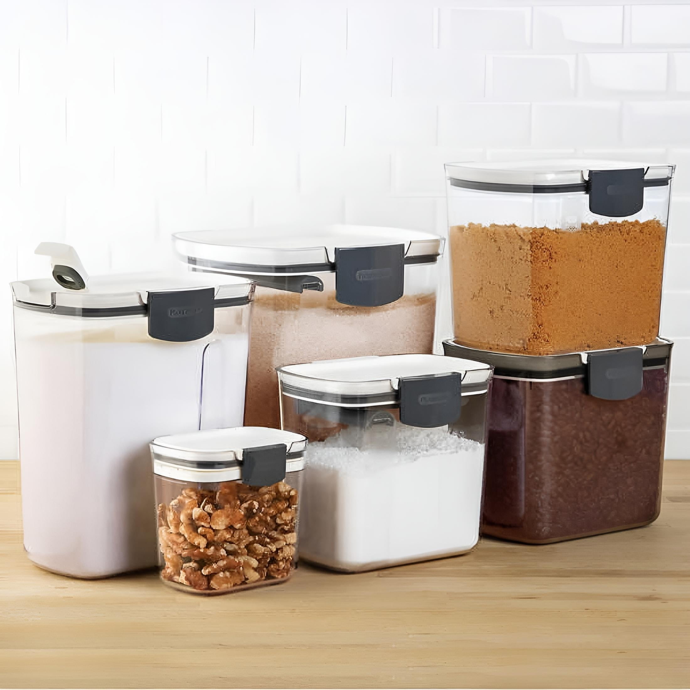 Prepworks ProKeepers Kitchen Cooking & Baking Storage Set with Flour ...