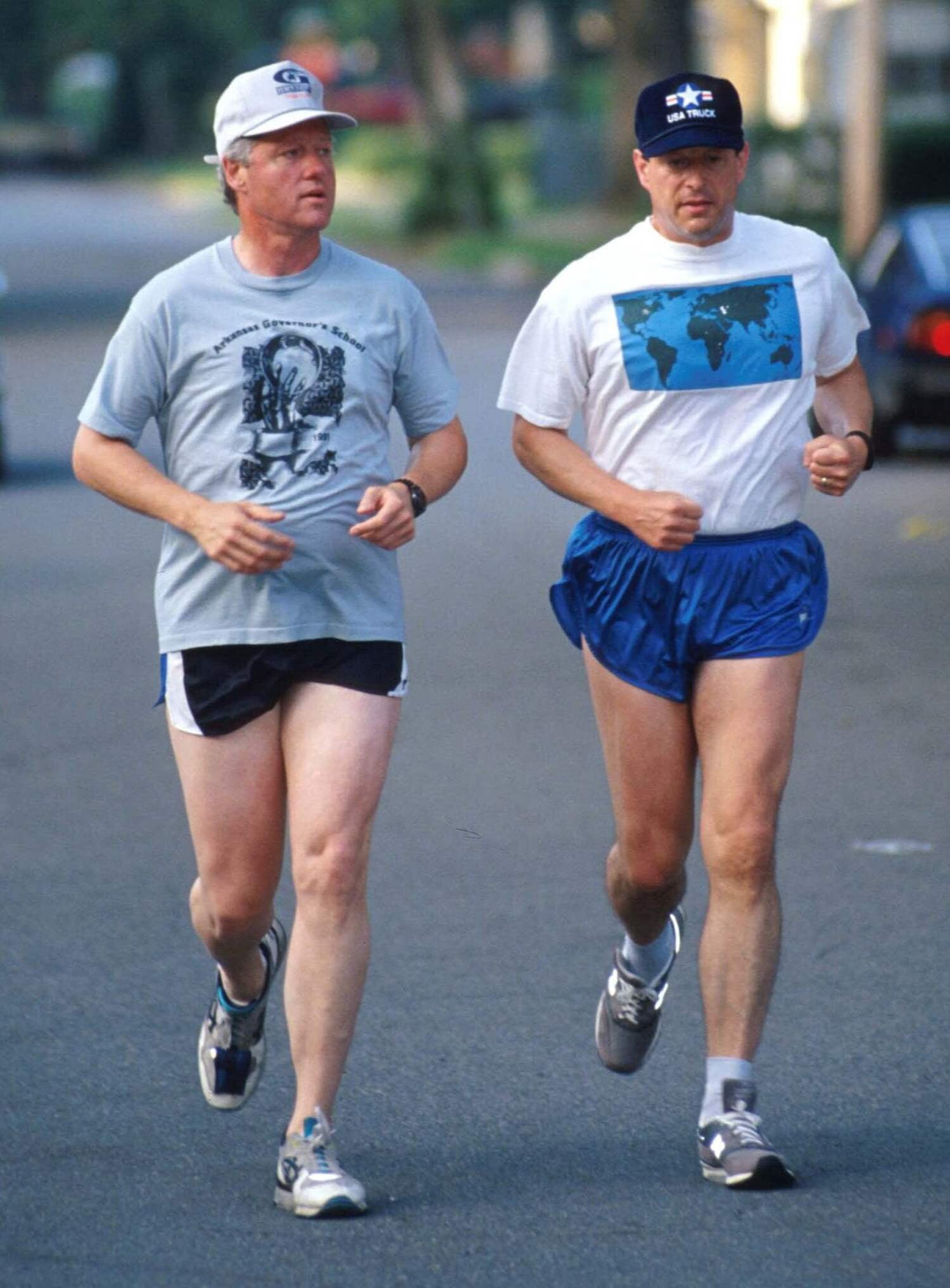 Pres Bill Clinton Gore Running Shorts POSTER PICTURE PHOTO PRINT BANNER ...