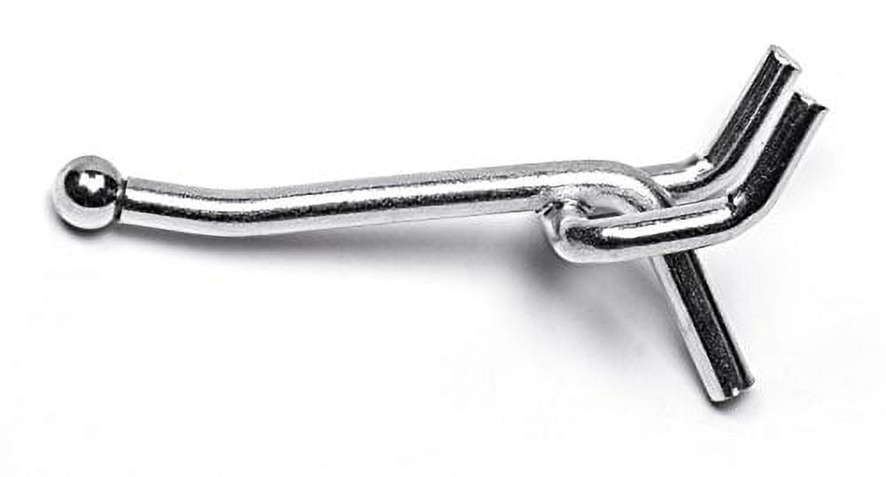 Presa Heavy Duty Black Steel Peg Board Shelving Hooks, 2-Inch, 50-Pack ...