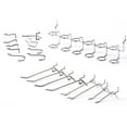 Presa Metal Peg Board Assorted Shelving Hooks, 50 Piece - Walmart.com