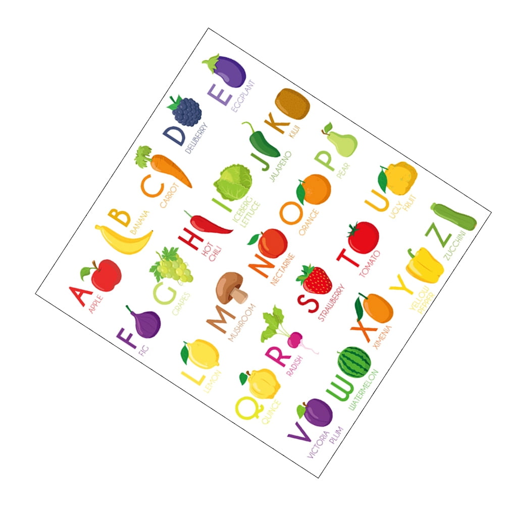 Preschool Alphabet Stickers For Classroom Wall Self-Adhesive Abc Chart ...