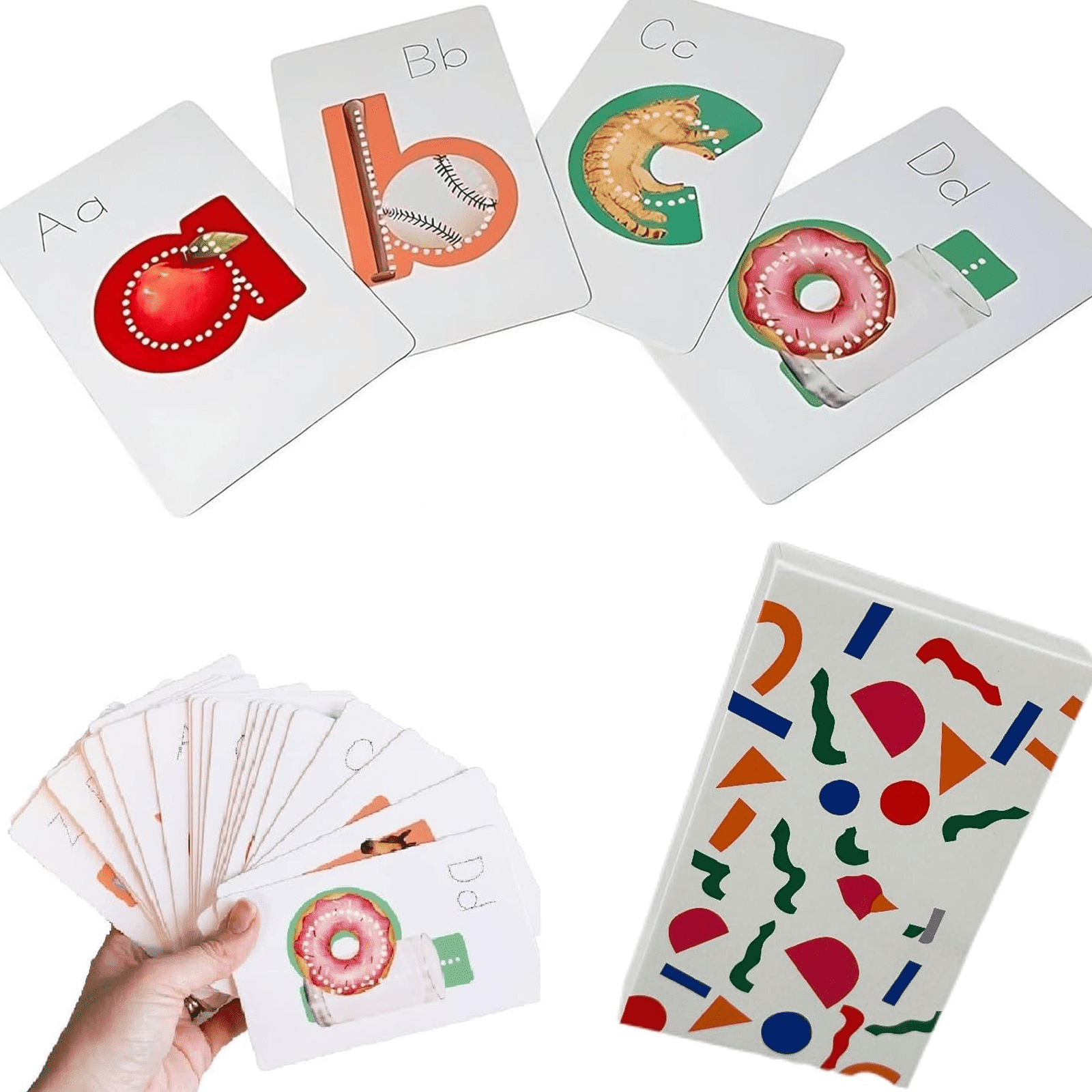 Preschool Alphabet Tool -Letters Flash Cards Official Product, Learn ...