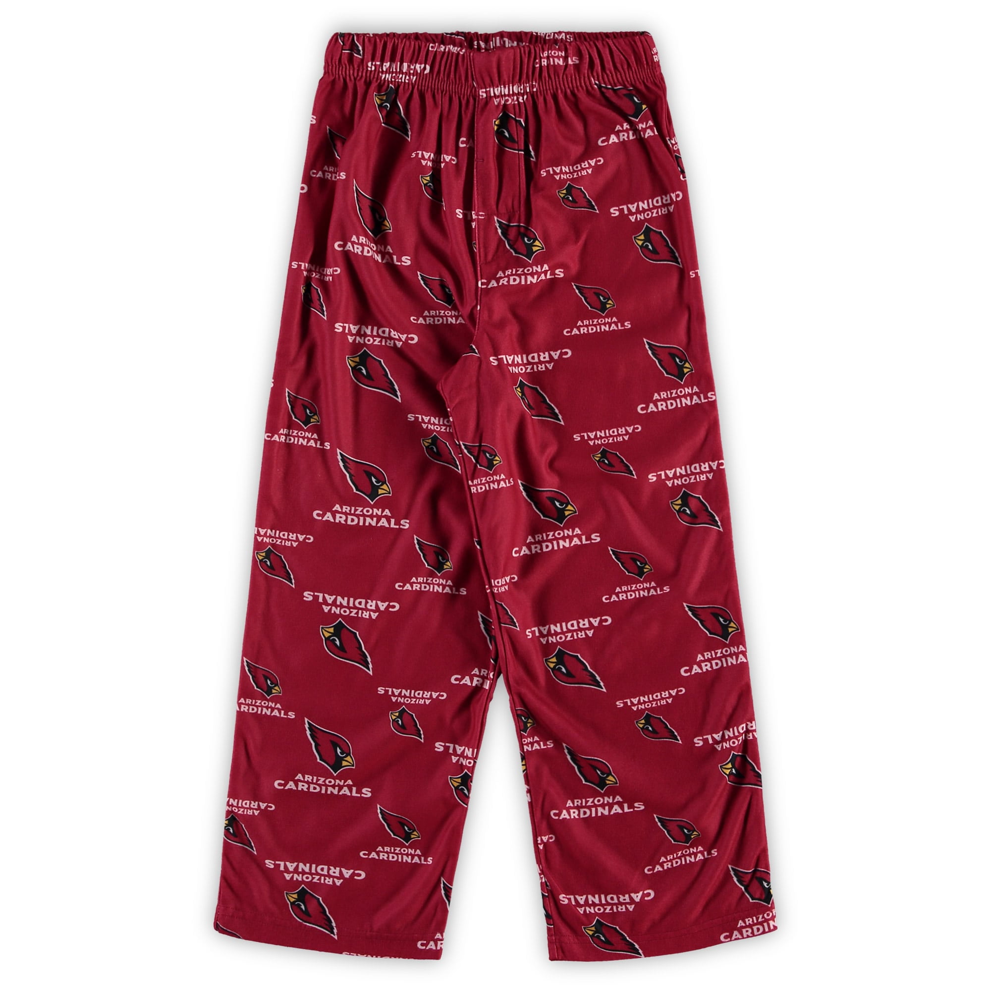 Preschool Cardinal Arizona Cardinals Allover Logo Flannel Pajama Pants ...