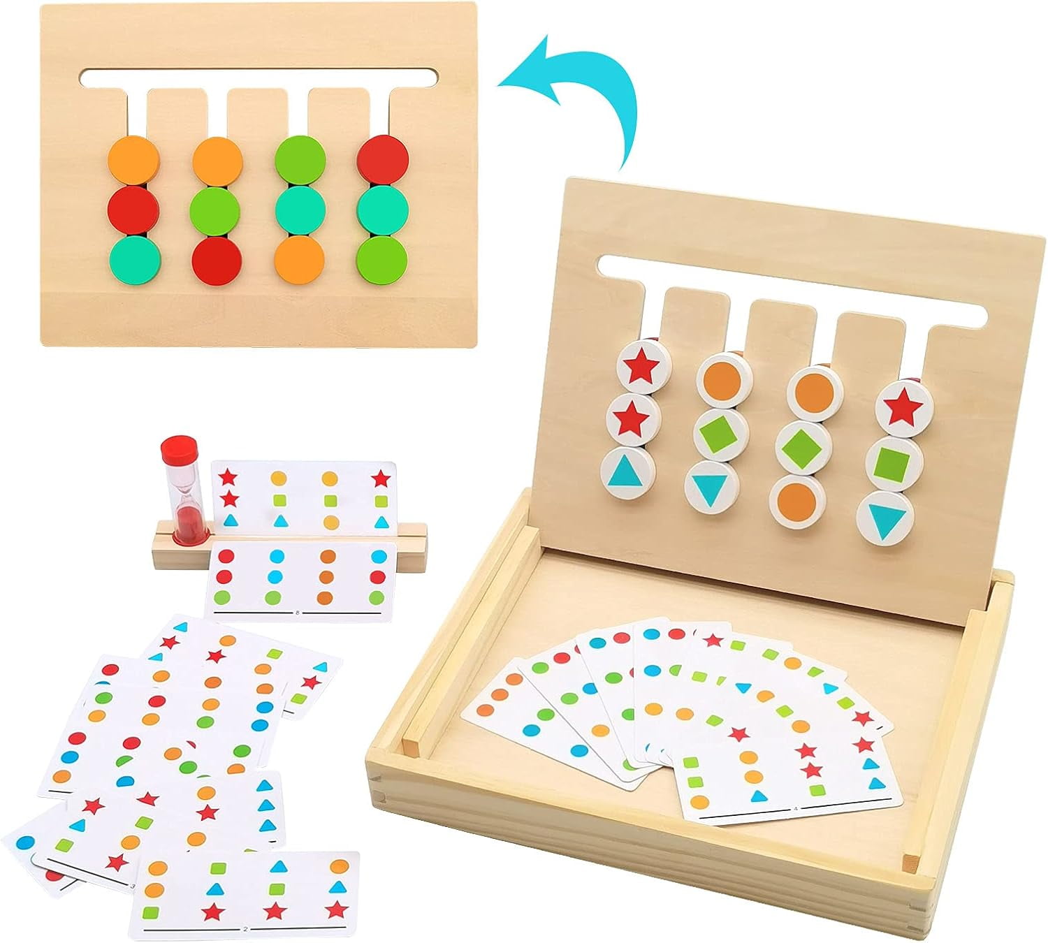 Preschool Classroom Activity with Educational Puzzle, Montessori ...