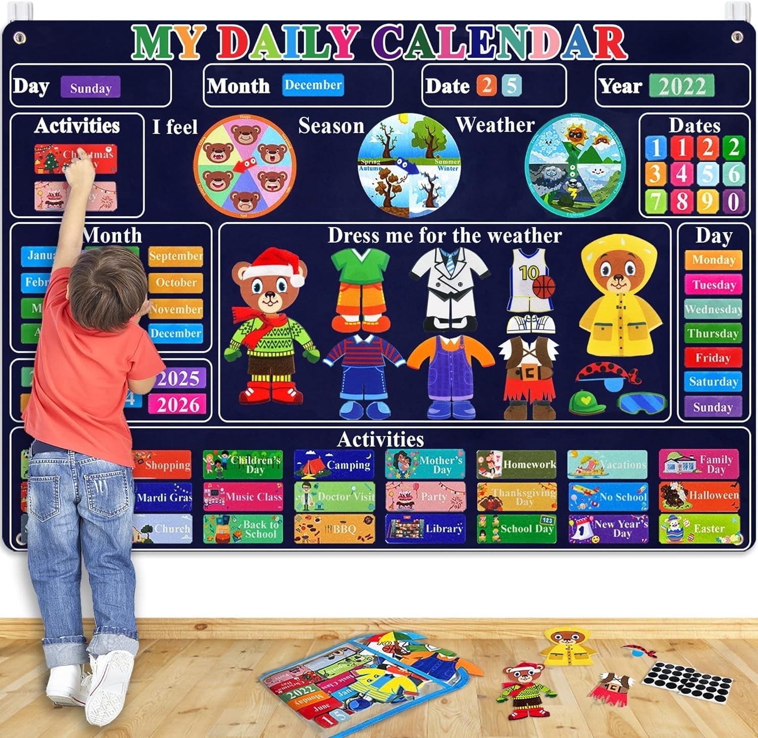 Preschool Classroom Calendar Circle Time Learning Centre, My Toddler ...