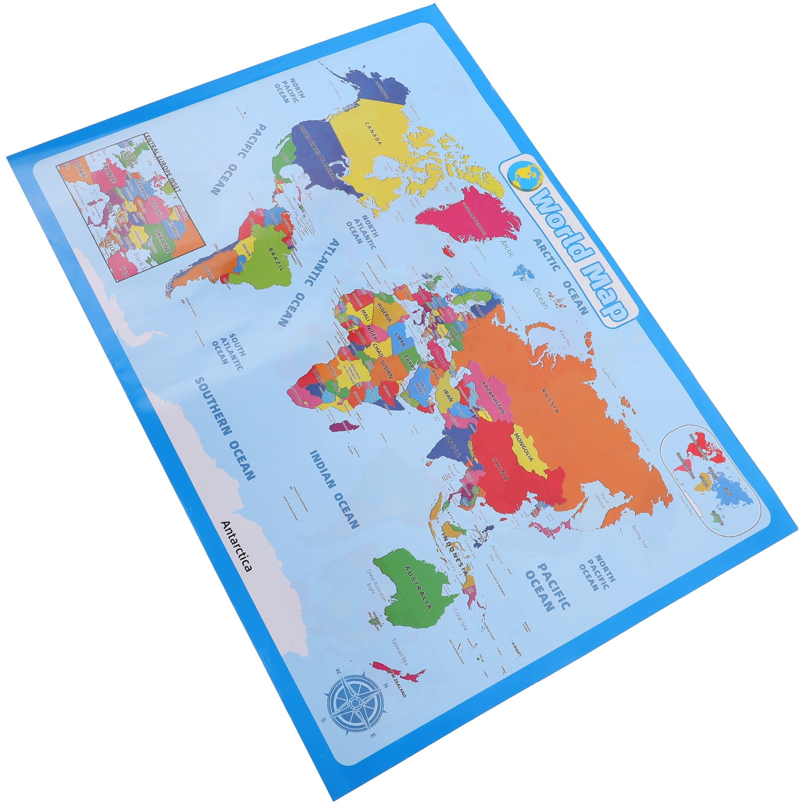 Preschool Classroom Decorations for Map Kids Map Poster Toddler Child ...