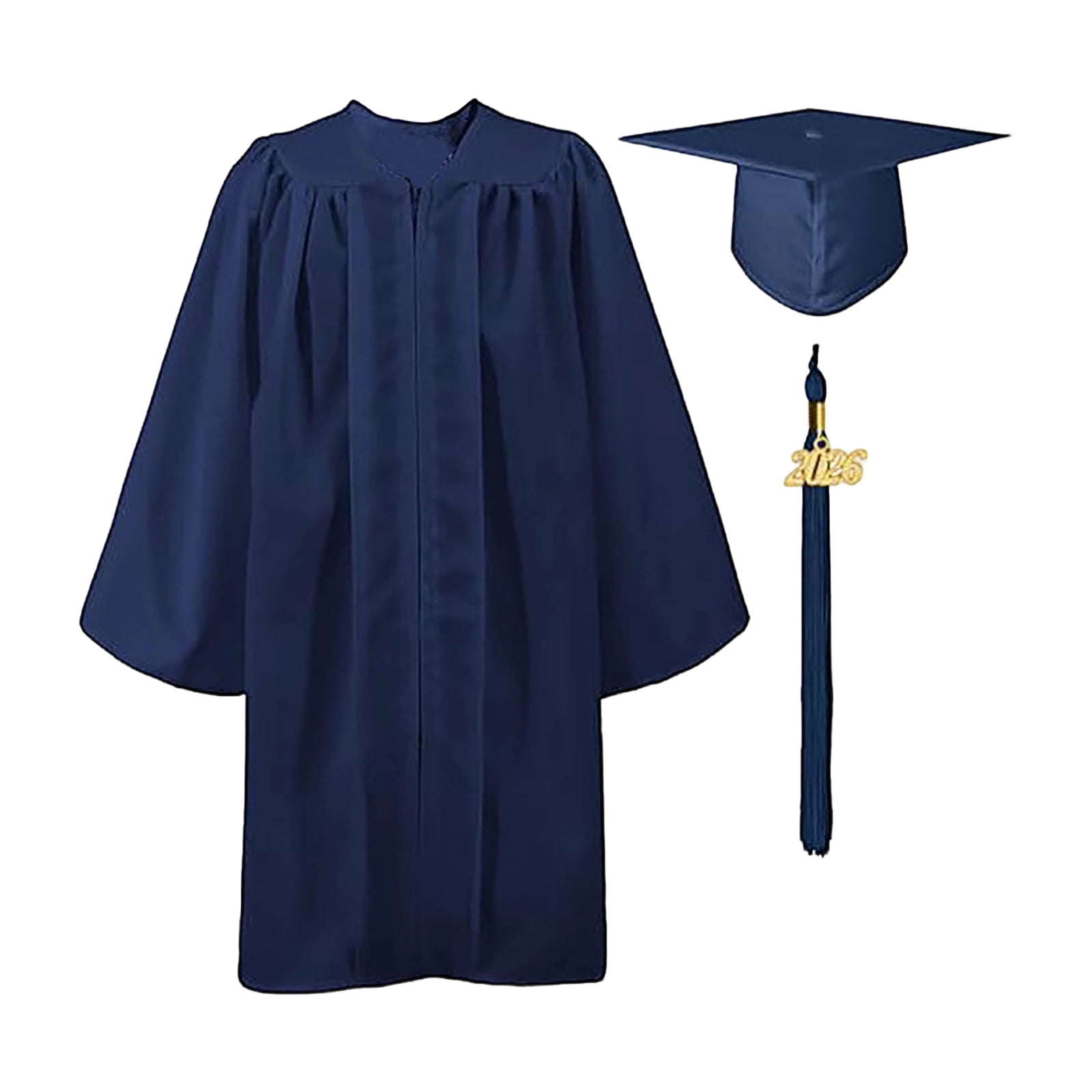 Preschool Elementary Graduation Gown and Cap Set, Graduation Costume ...