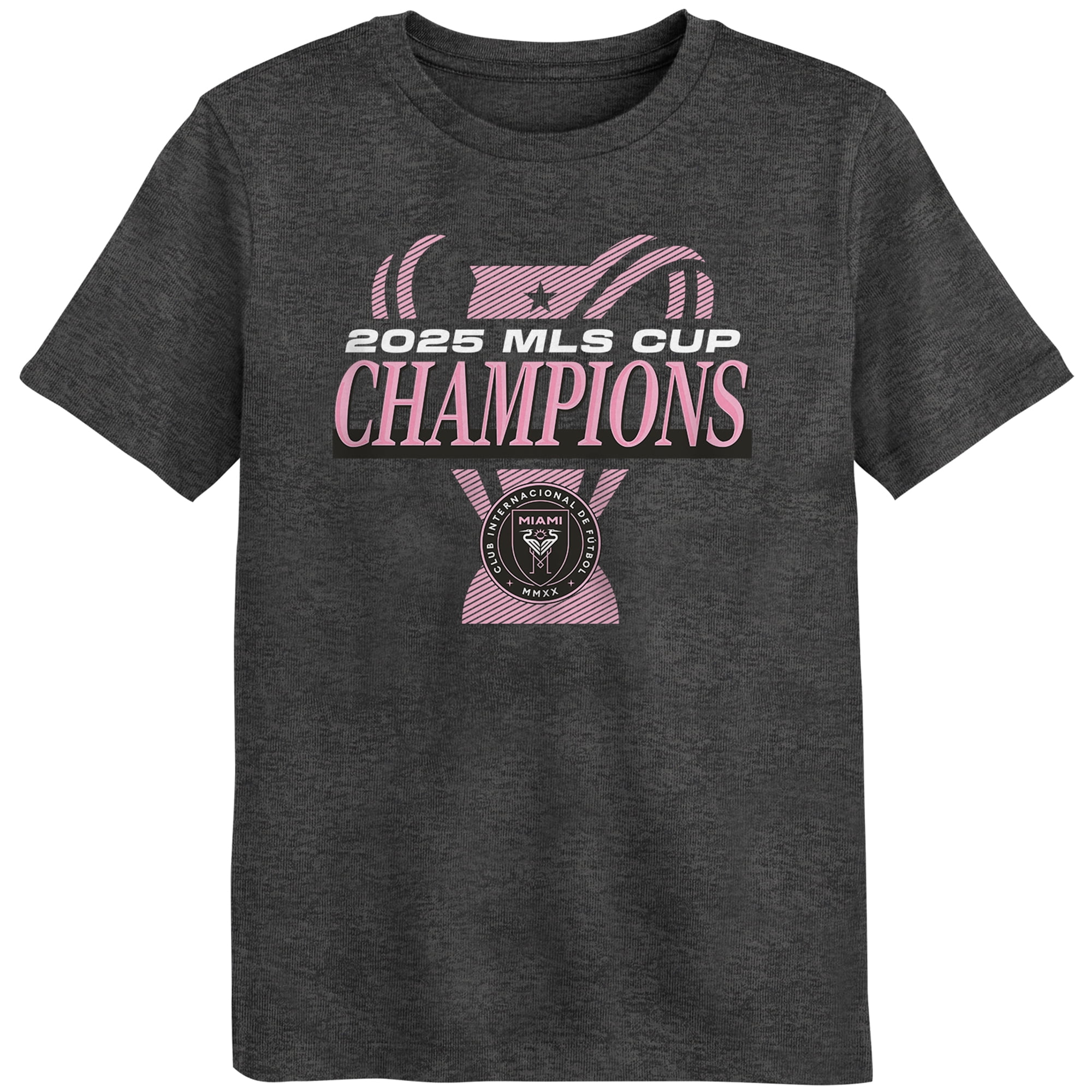 Preschool Fanatics Charcoal Inter Miami CF 2025 MLS Cup Champions ...