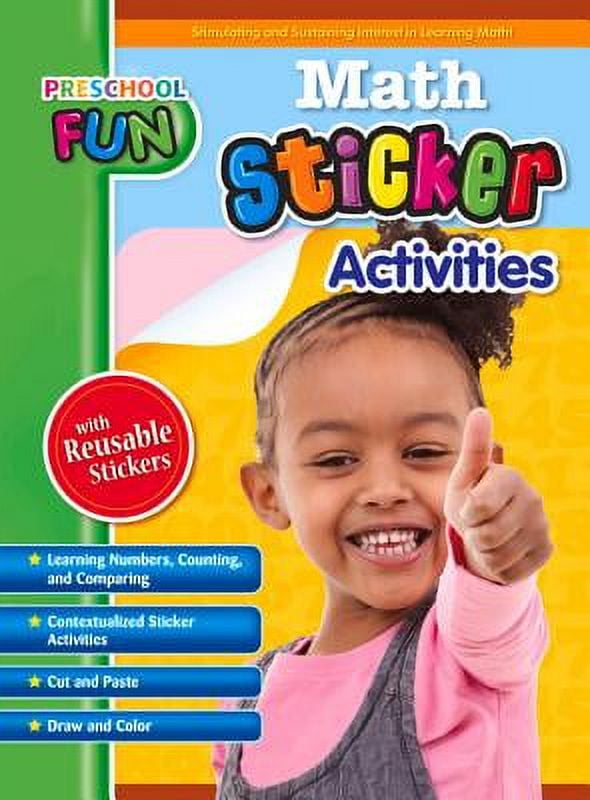 Preschool Fun - Math Sticker Activities - Walmart.com