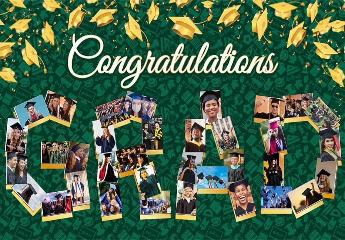 Preschool Graduate Backdrop Banner Kids Kindergarten Pre K Background ...