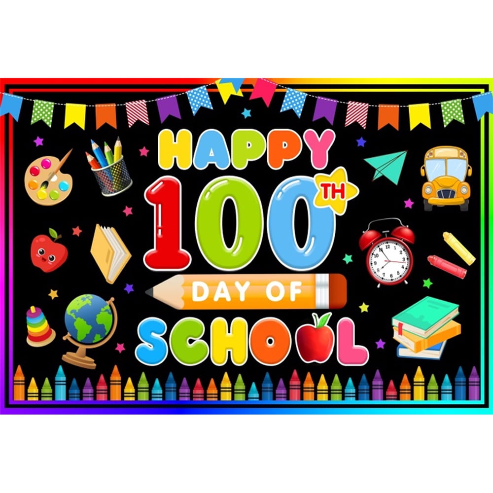 Preschool Graduate Party Backdrop for Photography Kids Kindergarten ...