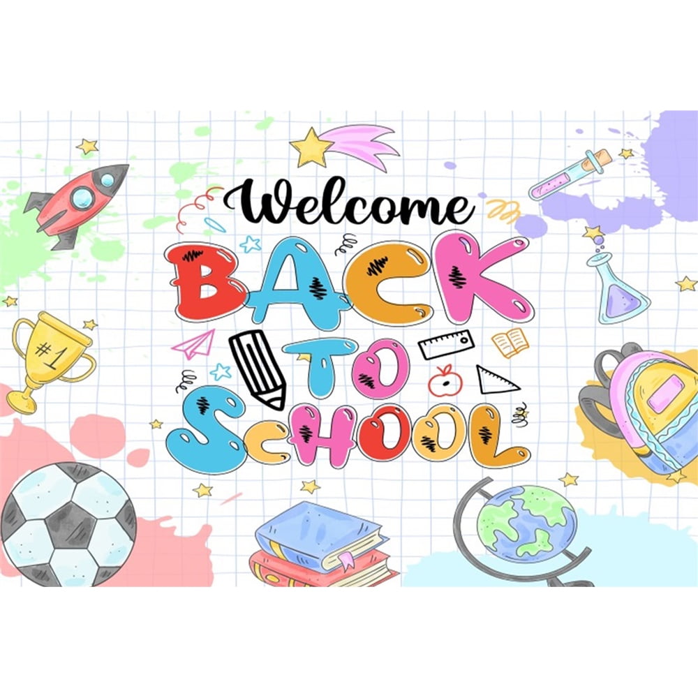 Preschool Graduate Party Backdrop for Photography Kids Kindergarten ...