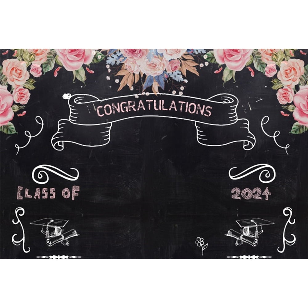 Preschool Graduate Party Backdrop for Photography Kids Kindergarten ...