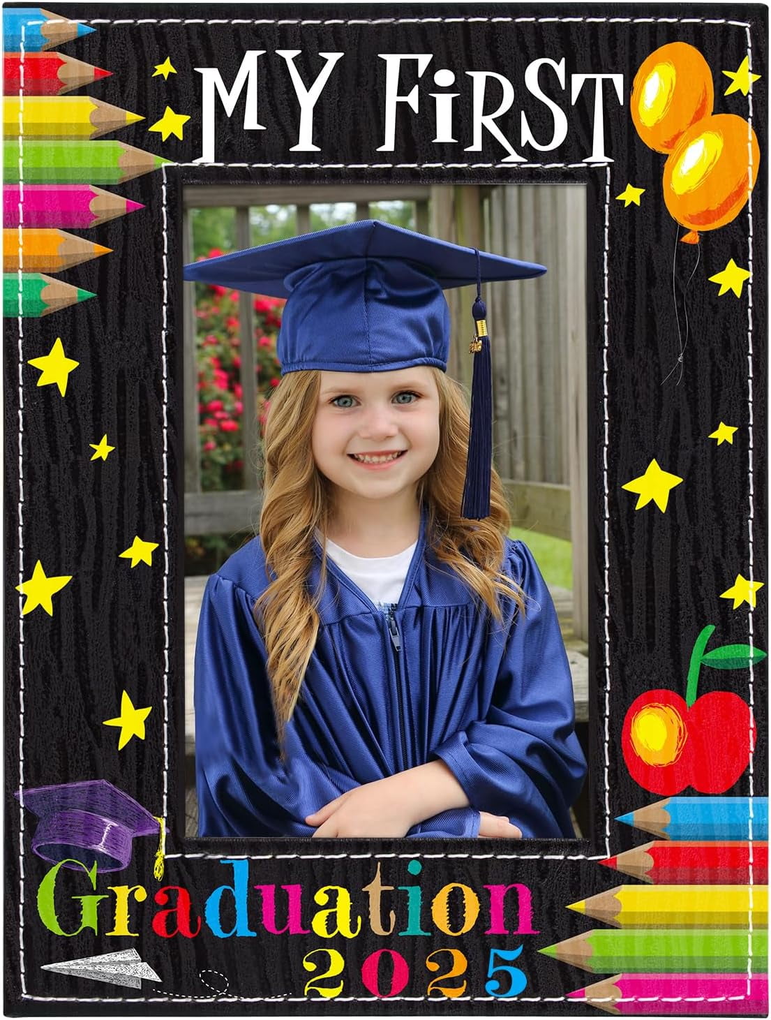 Preschool Graduation Frame- 5x7 Vertical Personalized Pre K ...