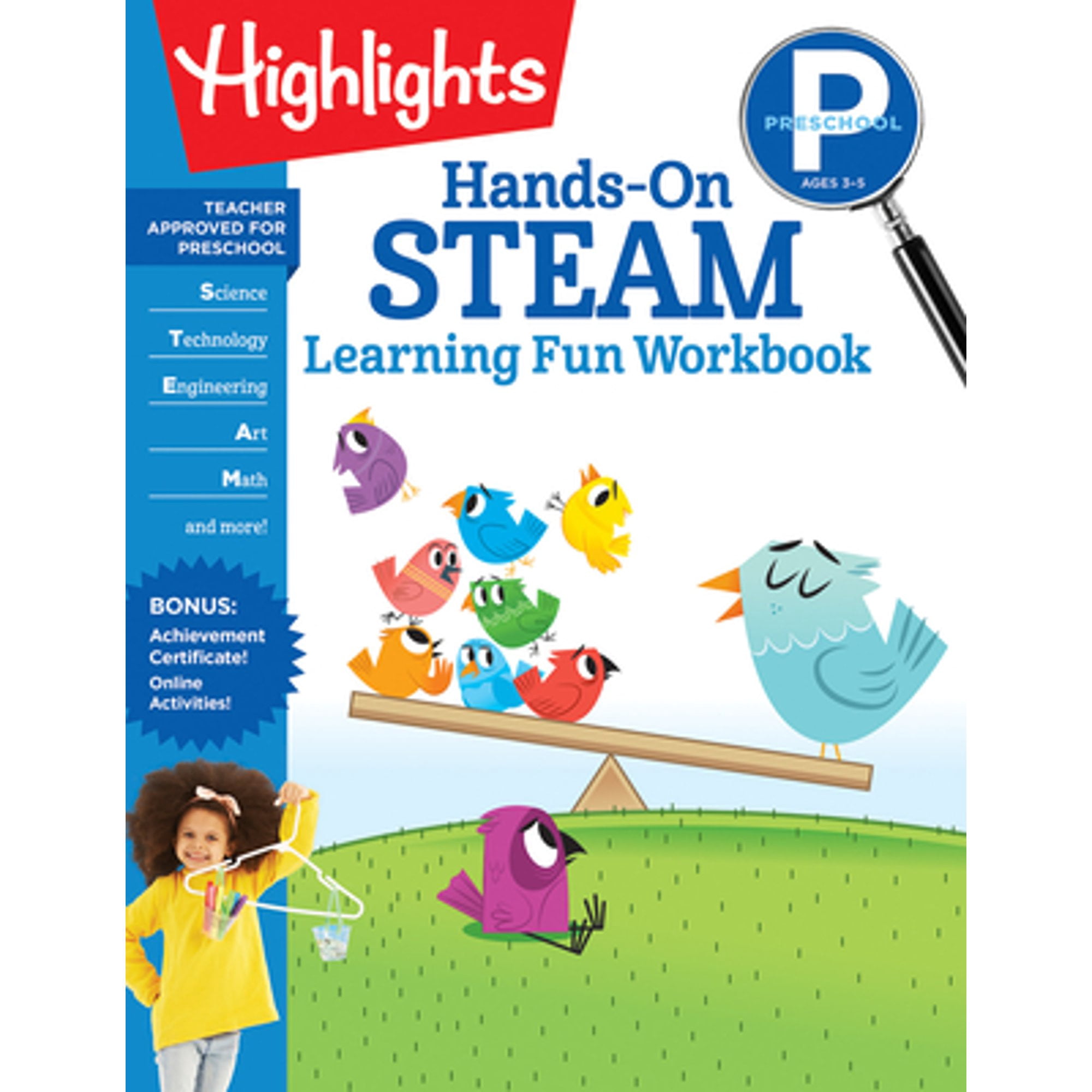 Pre-Owned Highlights Learning Fun Workbooks Preschool Hands-On Steam ...