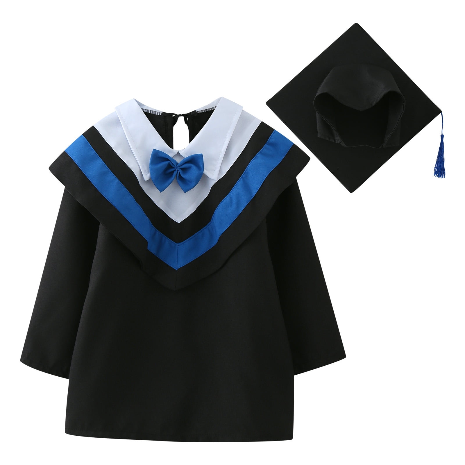 Preschool and Kindergarten Graduation 2-piece Graduation Gown Dress Cap ...