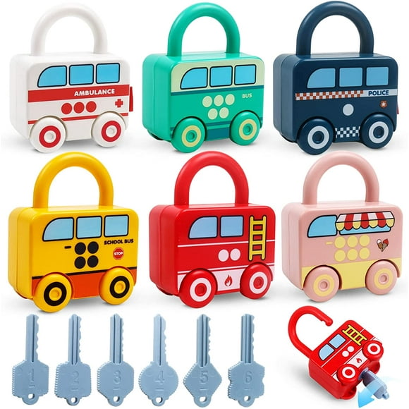 Children's Lock And Key Toy