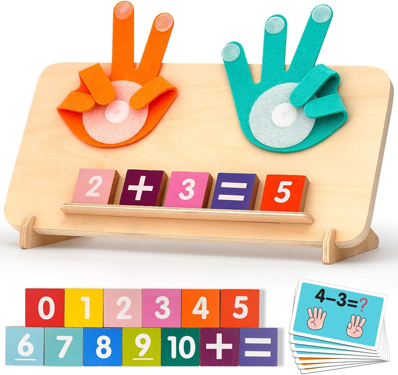 Preschool Learning Toys for Toddlers 2-4, Educational Math ...