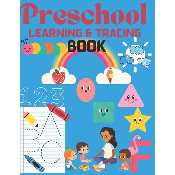 Preschool Learning & Tracing Book: "Fun Learning and Tracing Activities ...