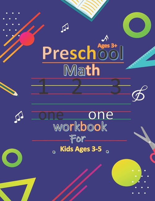 Preschool Math Workbook For Kids 3-5: Number Tracing book For Kids ...