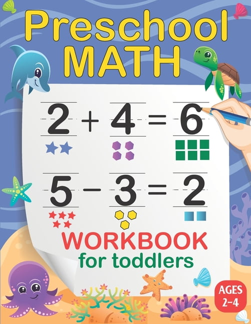 Preschool Math Workbook for Toddlers: Number Tracing, Addition and ...